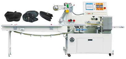 TIRE PACKING MACHINE, TIRE TRIMMING MACHINE, TIRE WRAPPING MACHINE